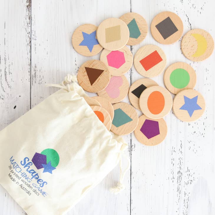 Shapes Memory Game – Colourful Learning Toy Store