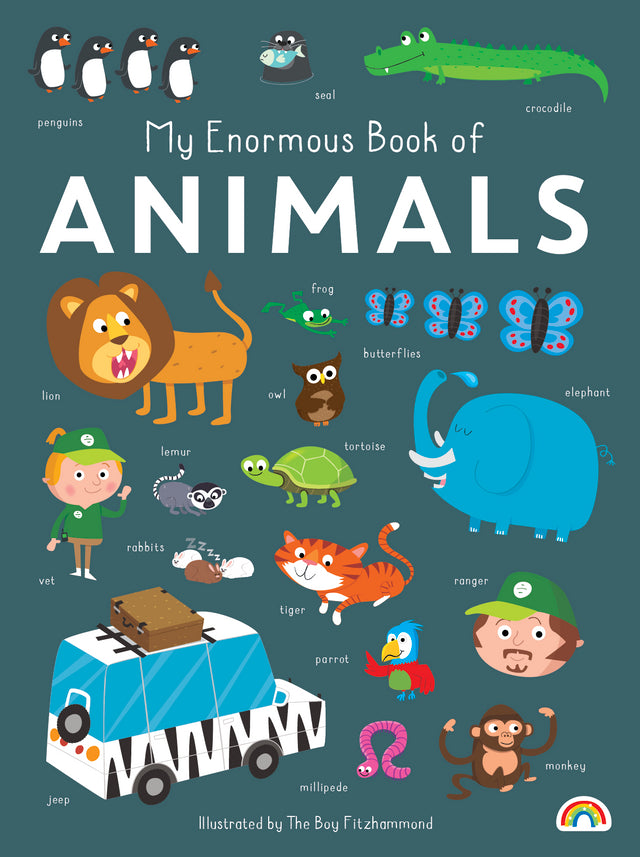 My Enormous Book of Animals – Colourful Learning Toy Store
