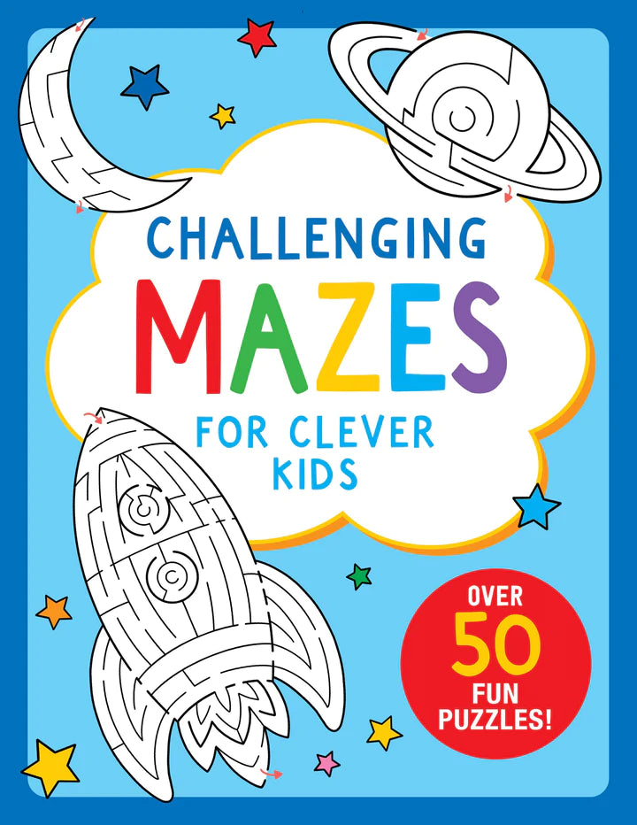 Workbook - Challenging Mazes – Colourful Learning Toy Store