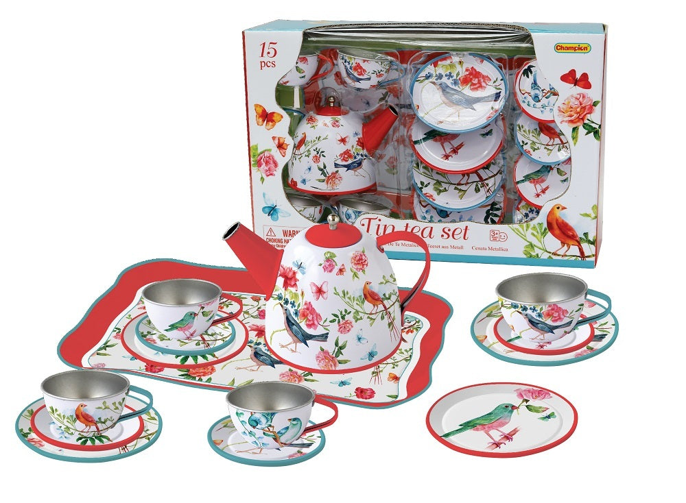 Tea Set - Garden Birds – Colourful Learning Toy Store