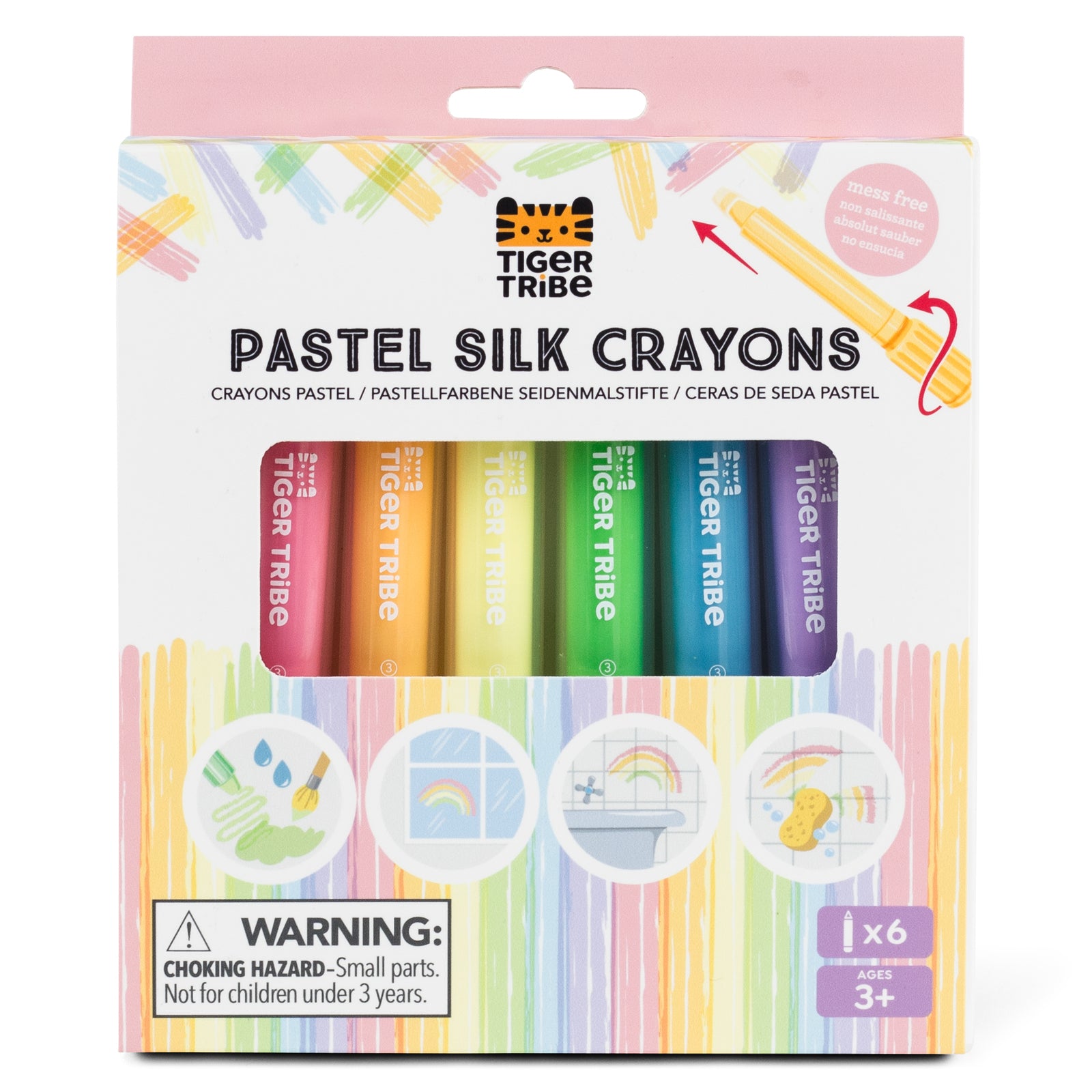 Pastel Silk Crayons – Colourful Learning Toy Store