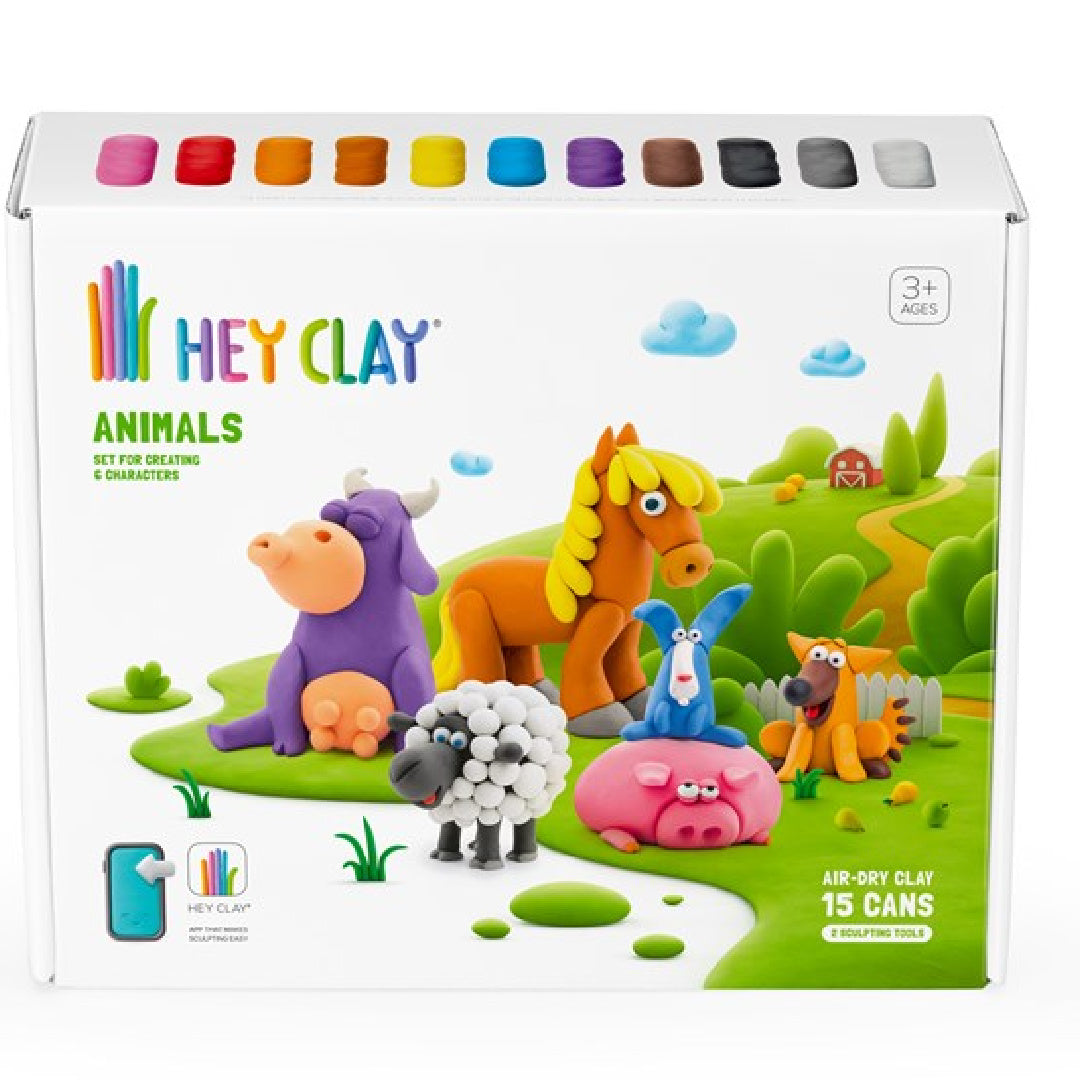 Hey Clay - Farm Animals Set – Colourful Learning Toy Store