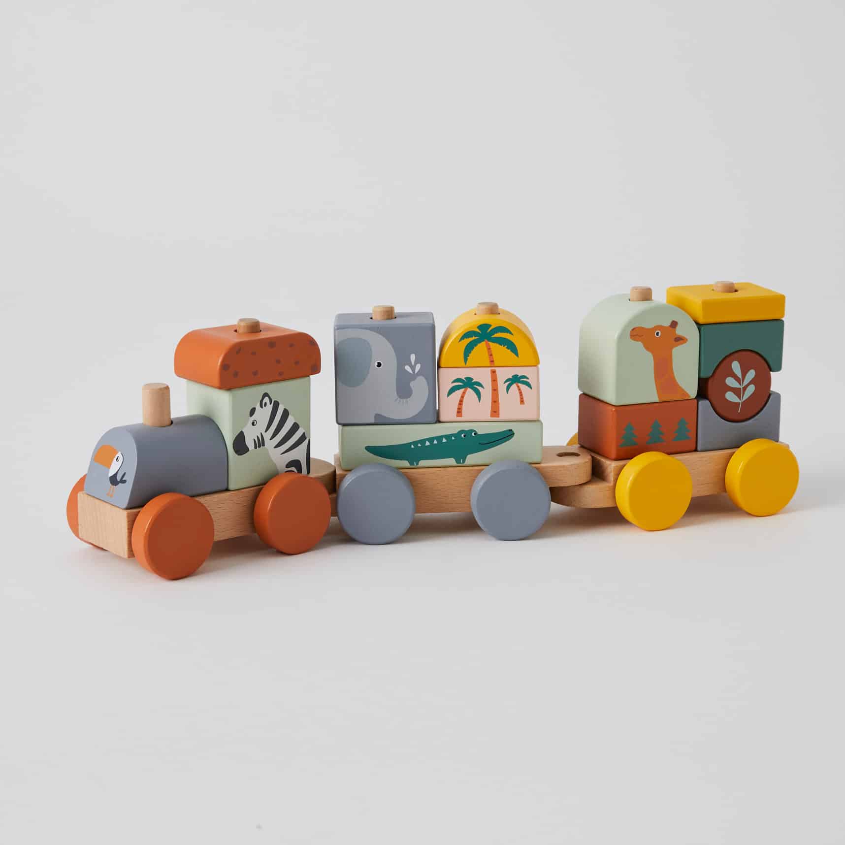 Animal Train Set – Colourful Learning Toy Store