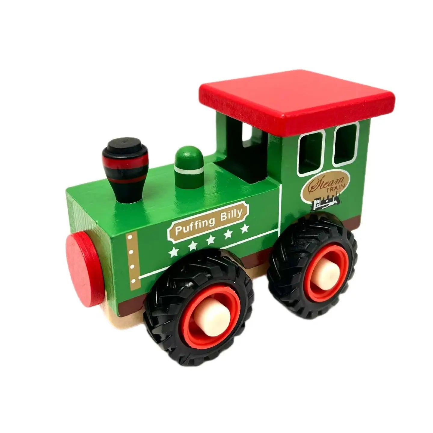 Wooden Vehicle | Puffing Billy Train – Colourful Learning Toy Store