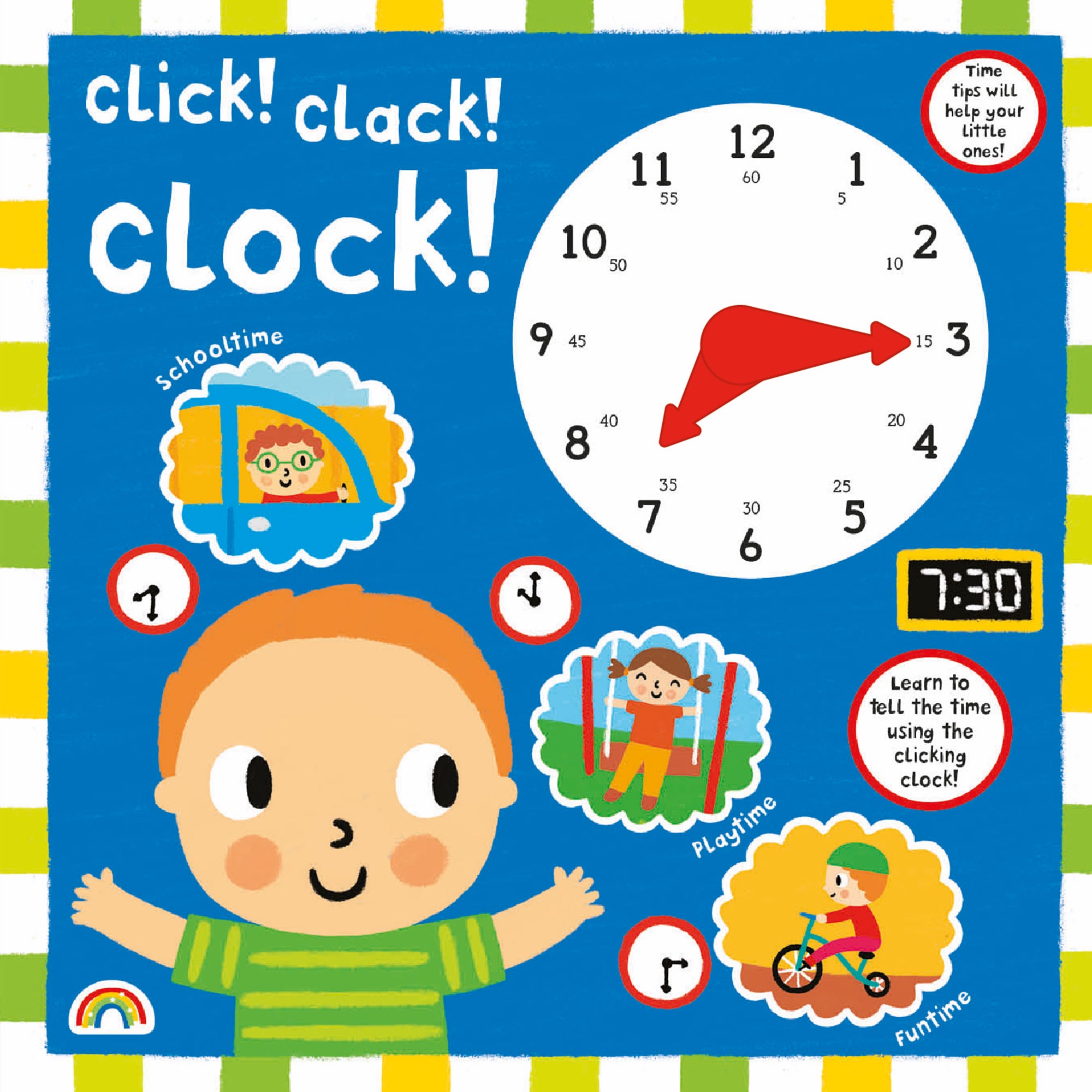 Click Clack Clock – Colourful Learning Toy Store
