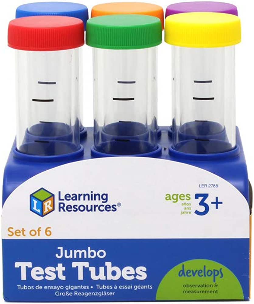 Jumbo Test Tube Set – Colourful Learning Toy Store