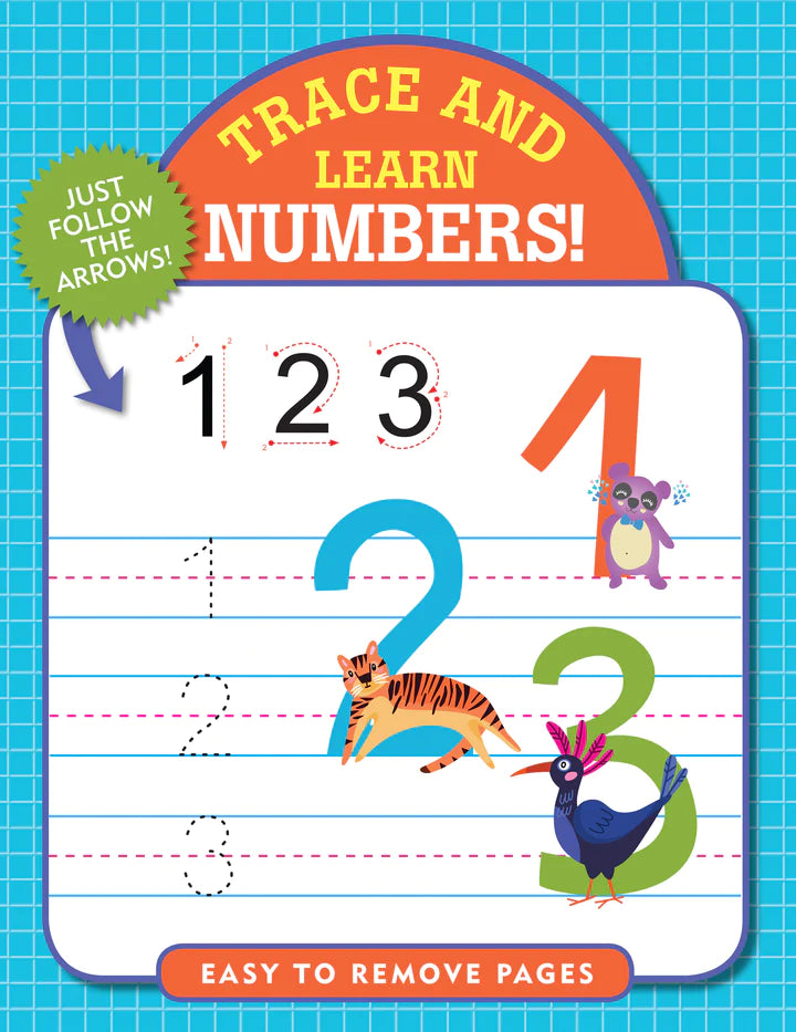 Trace & Learn Numbers – Colourful Learning Toy Store