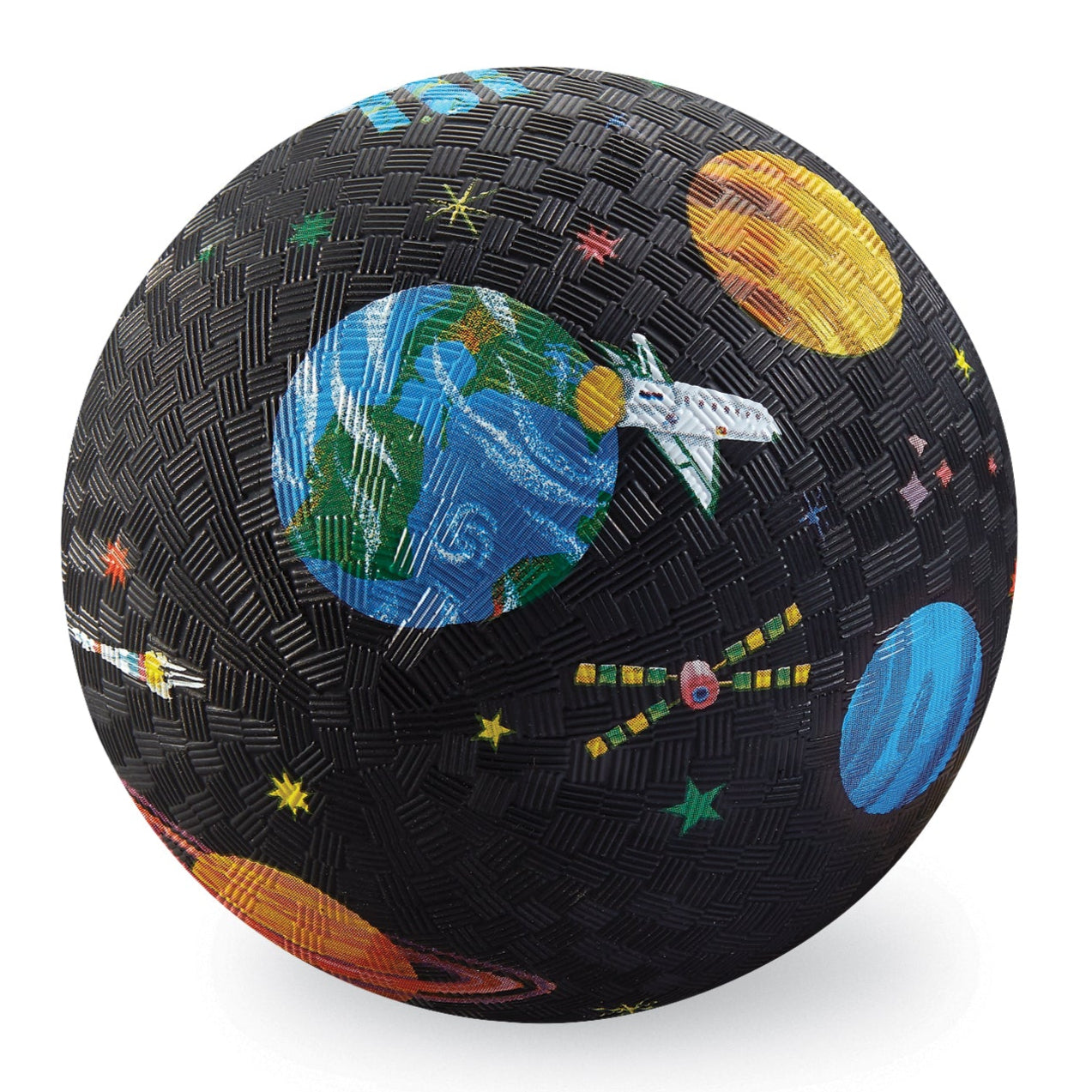 7 inch Ball - Space Exploration Black – Colourful Learning Toy Store