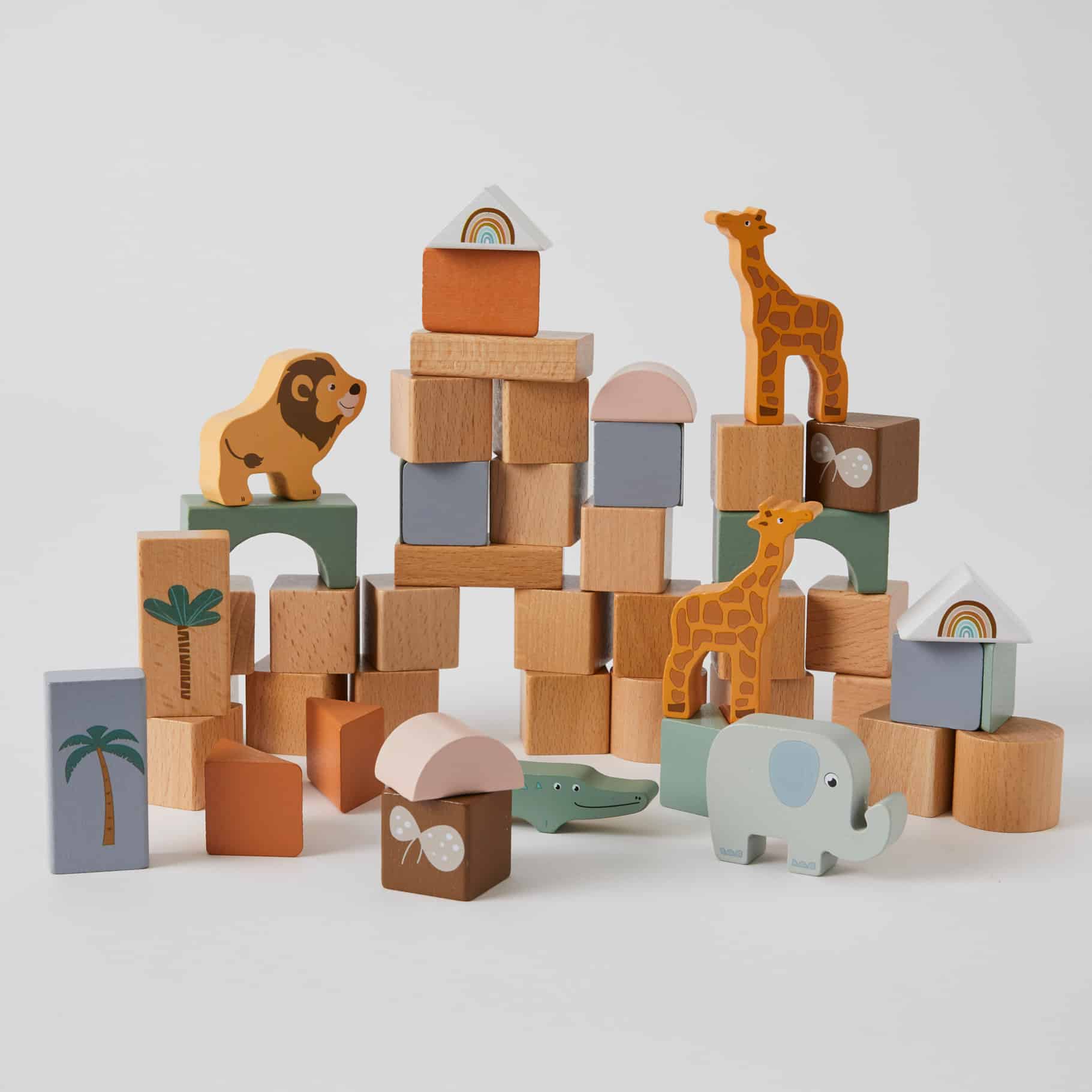 Africa Blocks – Colourful Learning Toy Store